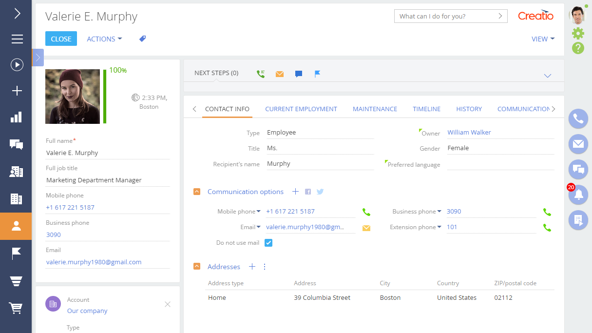 Creatio CRM Review 2021: Features, Alternatives & Pricings